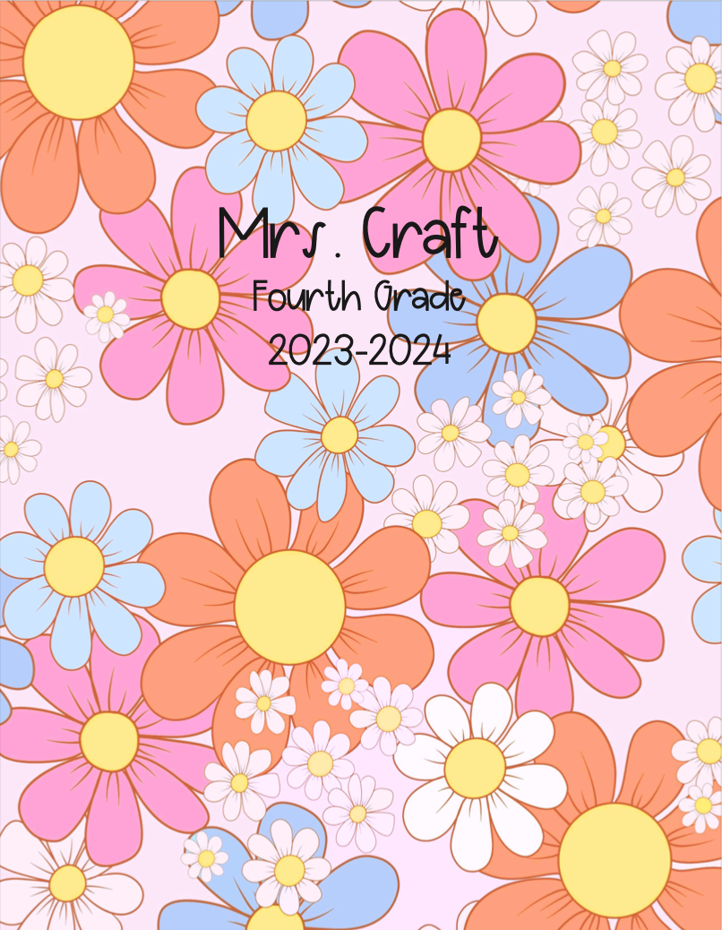 Vintage Pastel Retro Flowers – Planners With Purpose