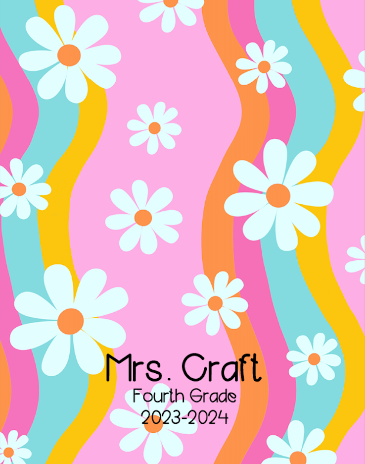 Groovy Retro Flowers – Planners With Purpose