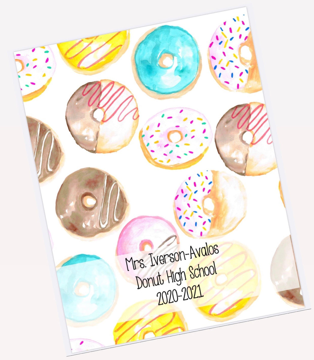 Donuts Teacher – Planners With Purpose