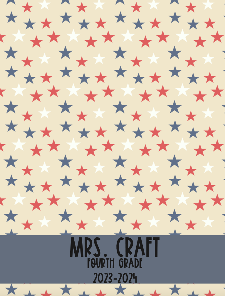 Red White and Blue Stars – Planners With Purpose